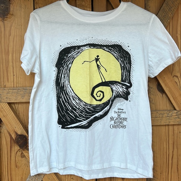 Disney | Shirts & Tops | Disney The Nightmare Before Christmas Spiral ...